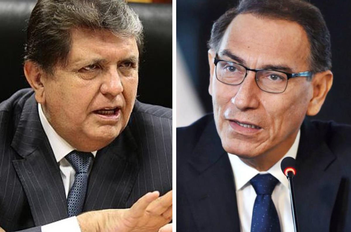 Alan García pide al presidente Vizcarra pronunciarse por crisis en ...
