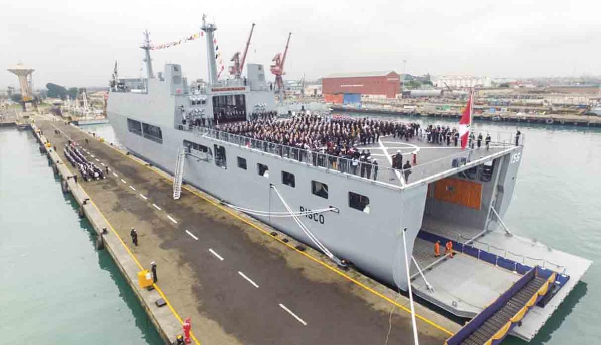 El BAP Pisco llegó con ayuda para damnificados del norte del país ...