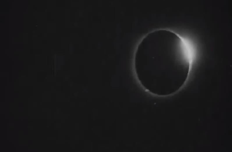 Así fue la primera grabación de un eclipse solar hace 119 años ...