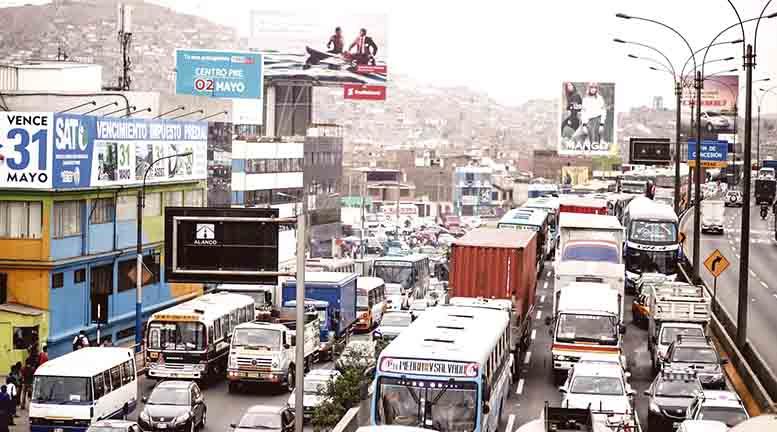 Colocarán pantallas en vías principales para informar sobre el tráfico ...