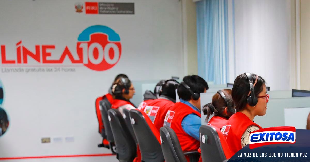 Ministra de la Mujer destaca efectividad de la Línea 100 - Exitosa Noticias