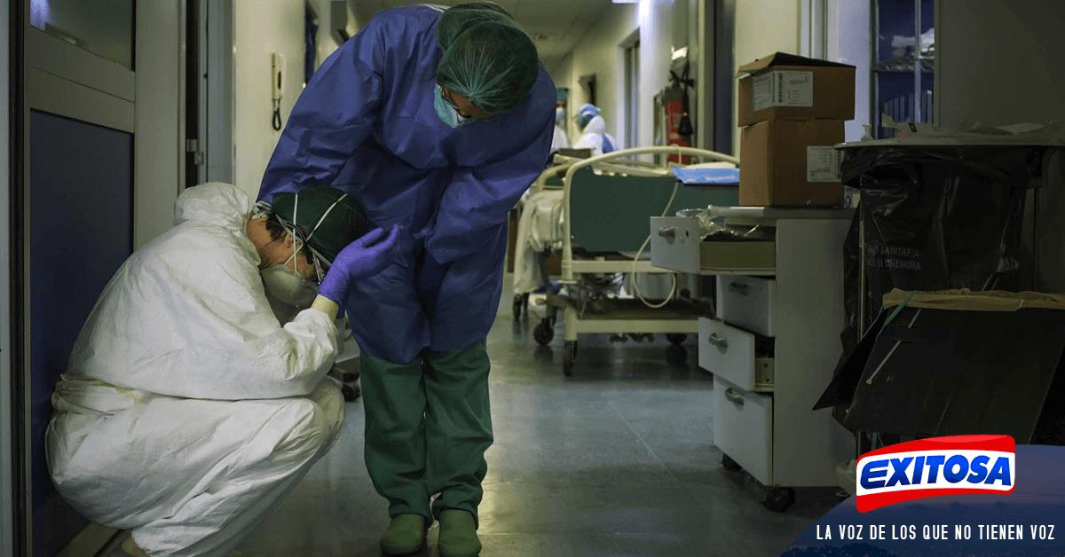 Médico se quiebra al contar la realidad de los hospitales colapsados ...