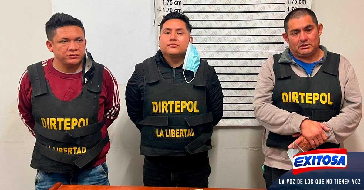 Trujillo: Capturan a 3 integrantes de banda “La Jauría” - Exitosa Noticias