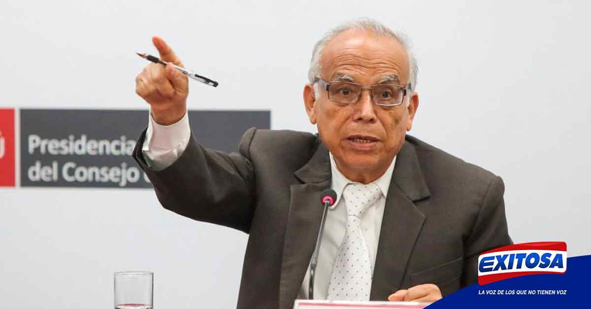 Aníbal Torres sobre retorno a clases presenciales: "Compartimos la ...