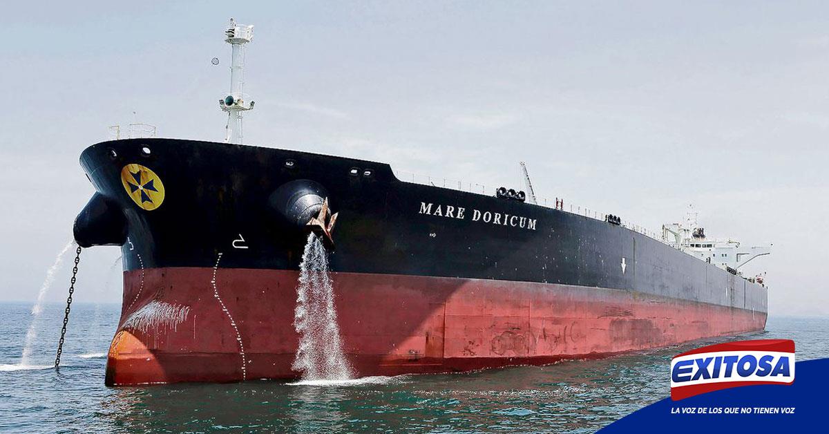 Derrame de petróleo | PJ confirmó incautación del buque Mare Doricum - Exitosa Noticias