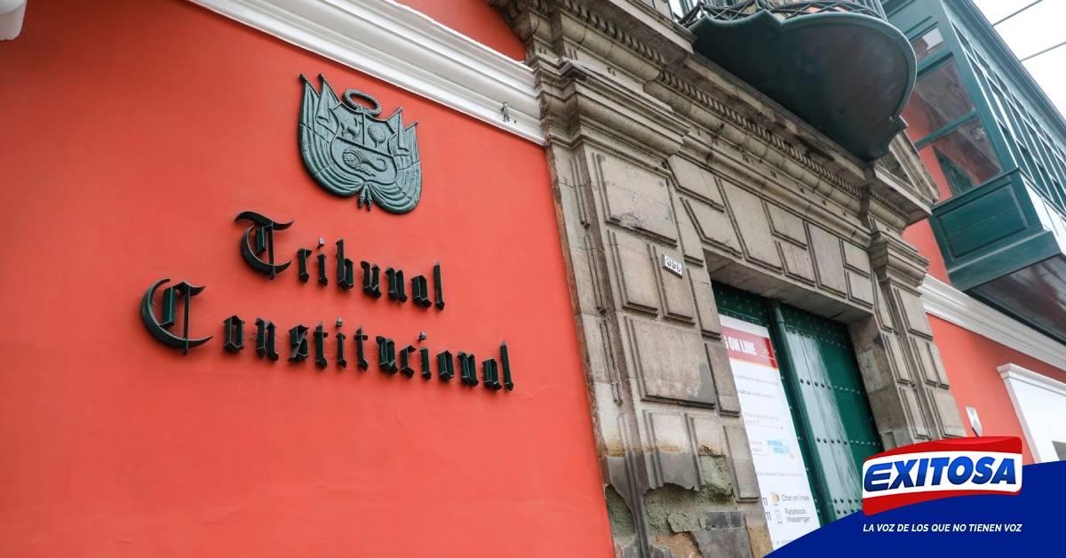 Tribunal Constitucional Rechaza Pretensión Del Congreso Para
