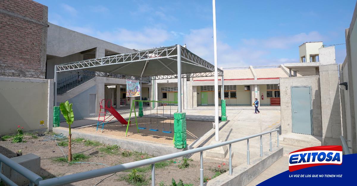 Niños de centro poblado de Áncash disfrutan de nueva escuela entregada ...