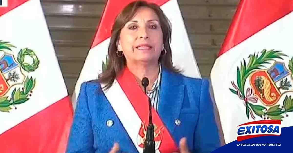 Dina Boluarte anuncia adelanto de elecciones para abril del 2024 - Exitosa Noticias