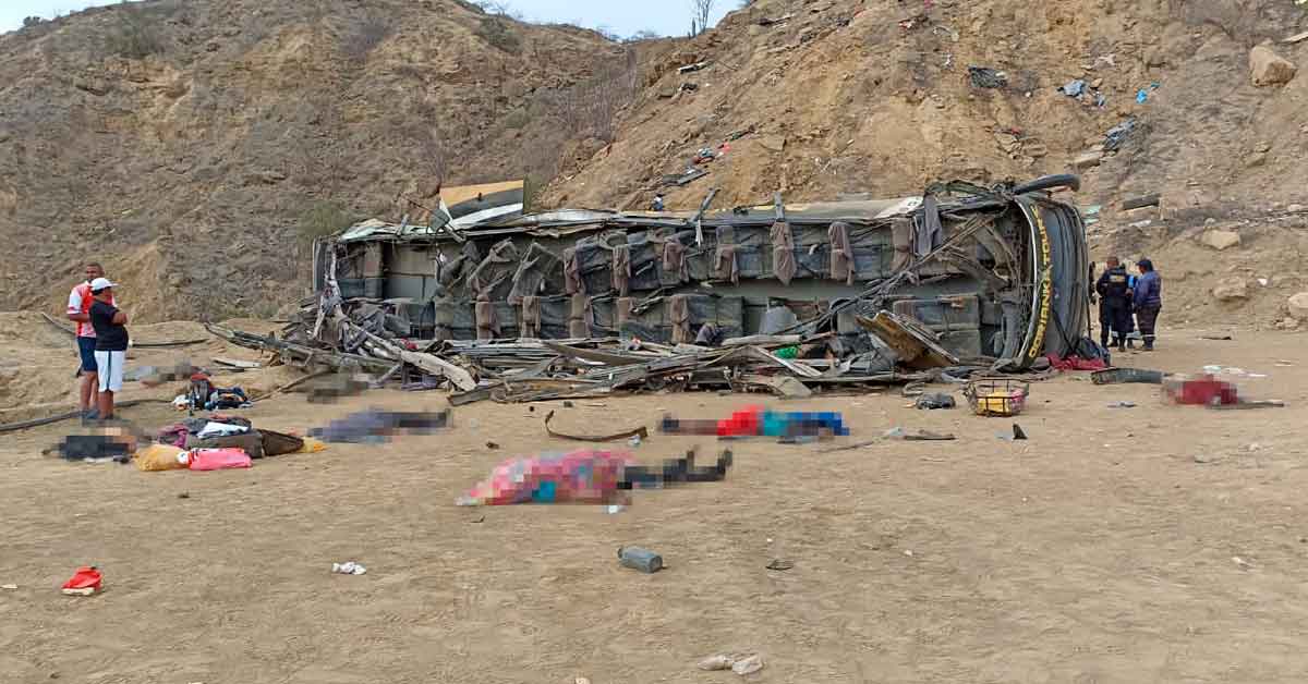 Tragedia En Piura Al Menos 24 Muertos Y Decenas De Heridos Deja Caída