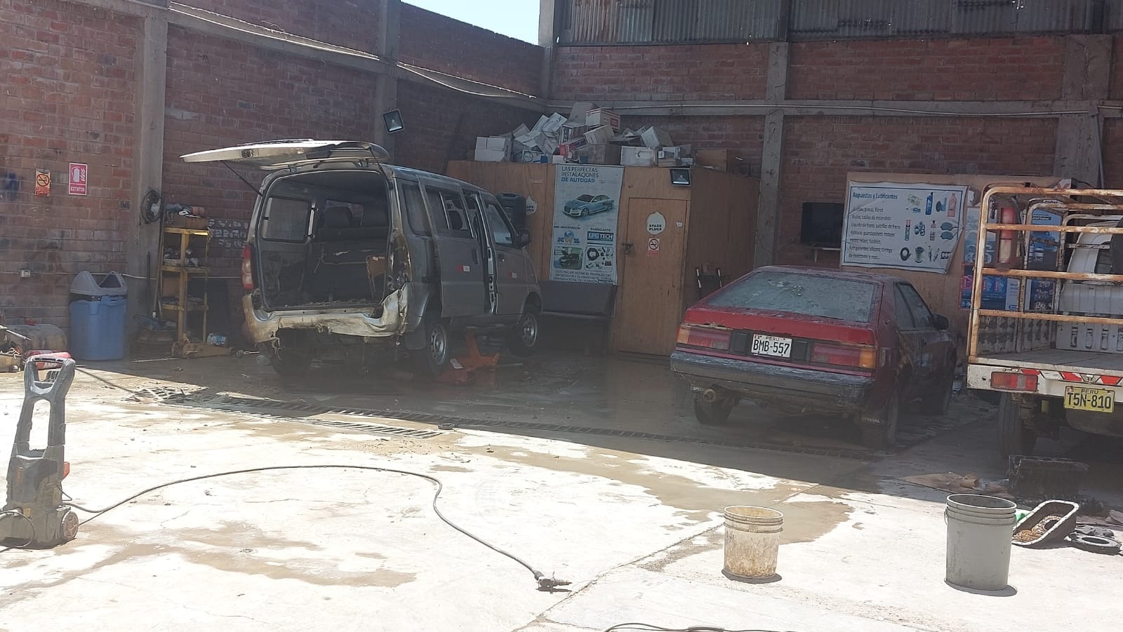 Chiclayo: Diez heridos tras explosión de un balón de GLP en taller ...