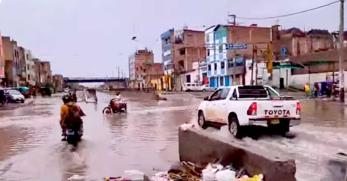 Ciclón Yaku: Lambayeque soporta intensas lluvias durante más de 12 horas