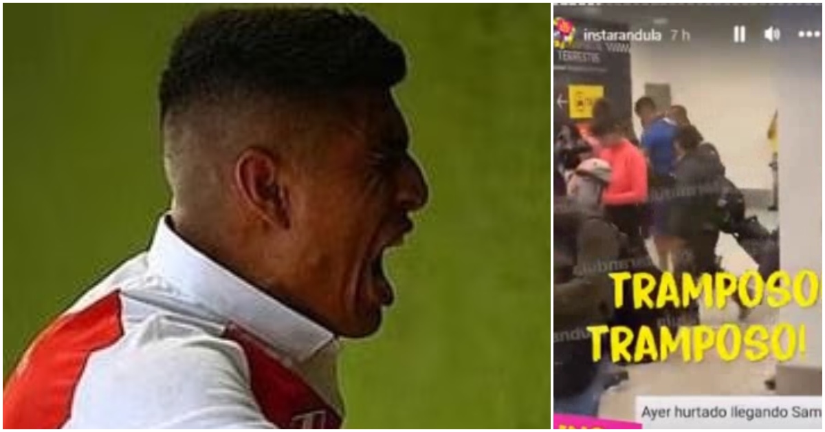 Paolo Hurtado recibe pifias e insultos en su llegada a Lima tras ampay ...