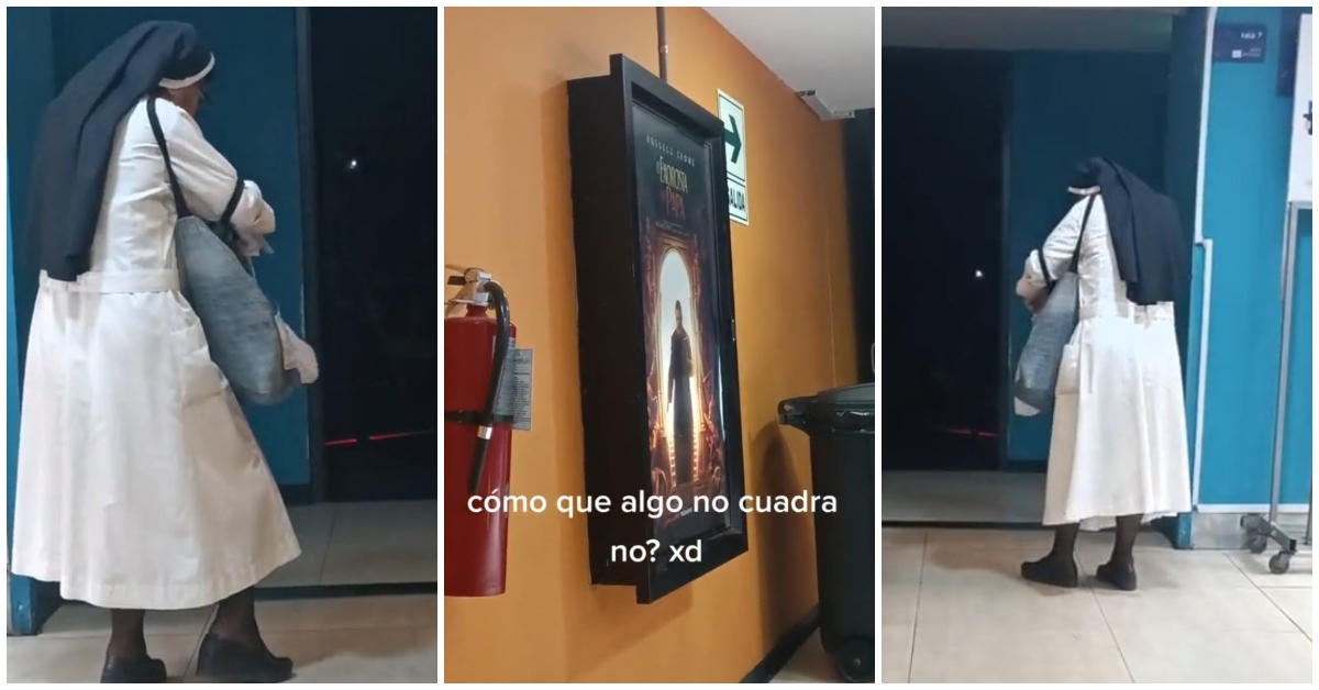 Monja sorprende tras acudir al cine para ver "El exorcista del Papa ...