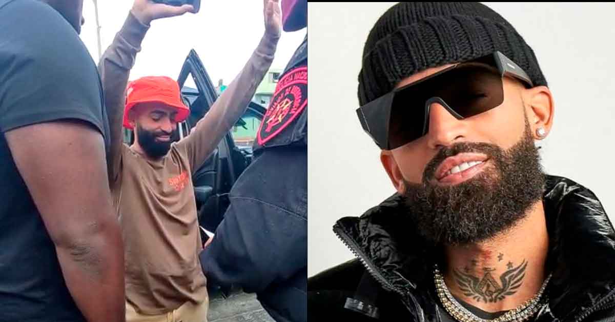 ¿Detienen a Arcángel?: Difunden imágenes del cantante siendo ...
