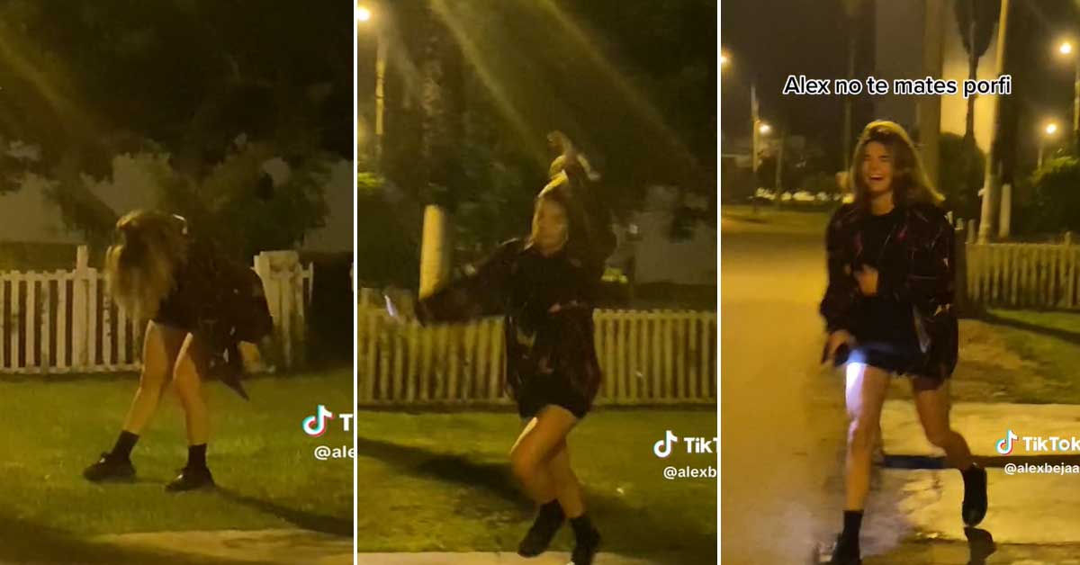 "Es para la suerte": Alex Béjar pasó un momento incómodo al tratar de ...