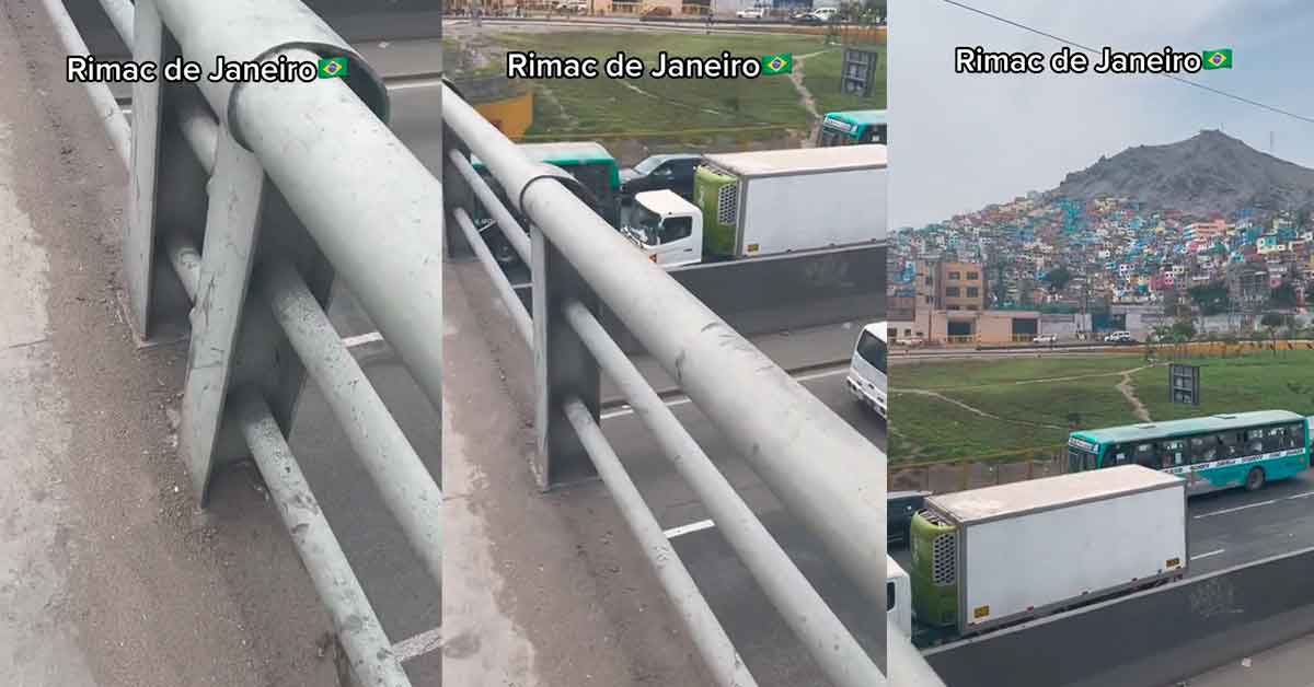 "Rímac de Janeiro": Usuarios en Tik Tok comparan al Cerro San Cristóbal ...