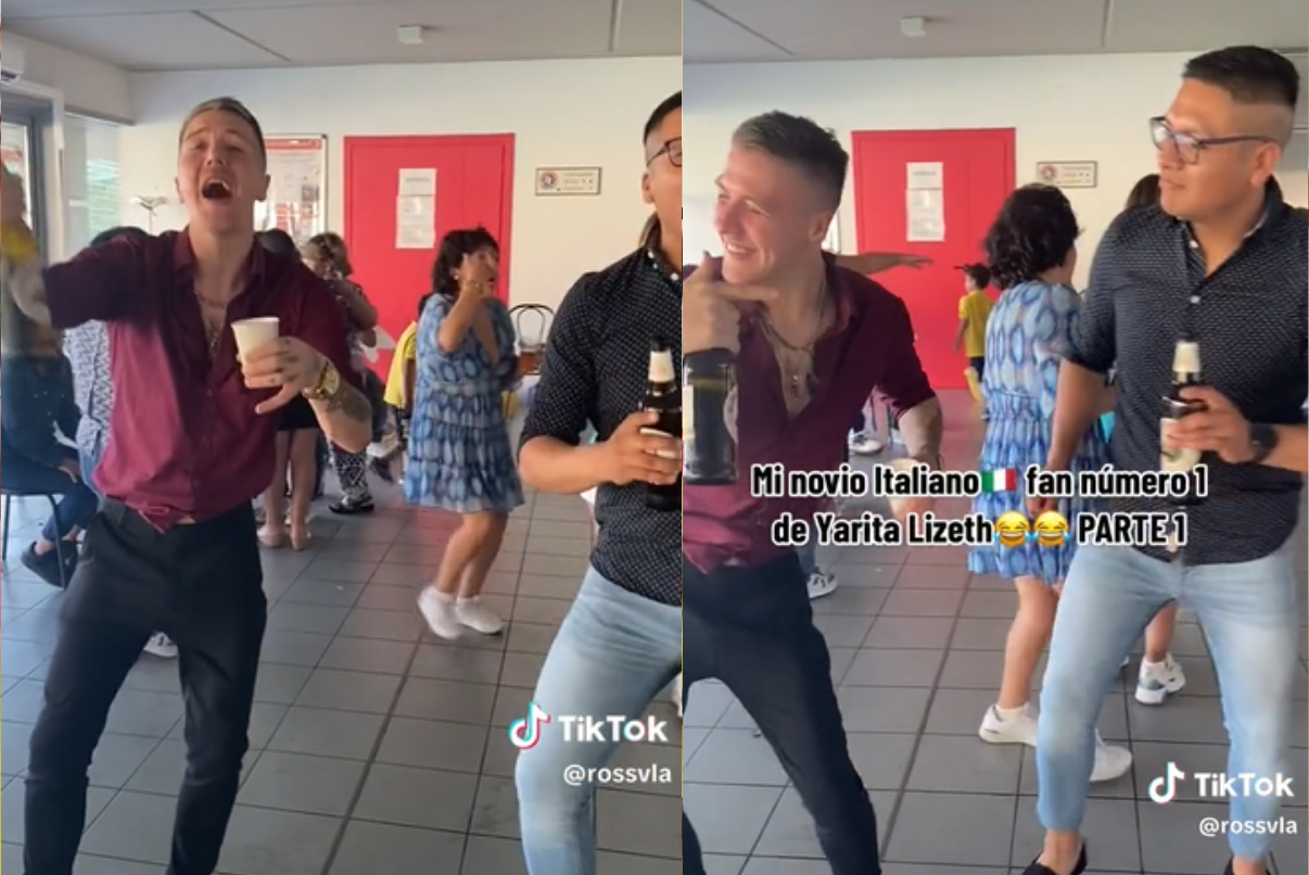 "Amigo sírveme una copa": Fan italiano se sabe todas las letras de ...