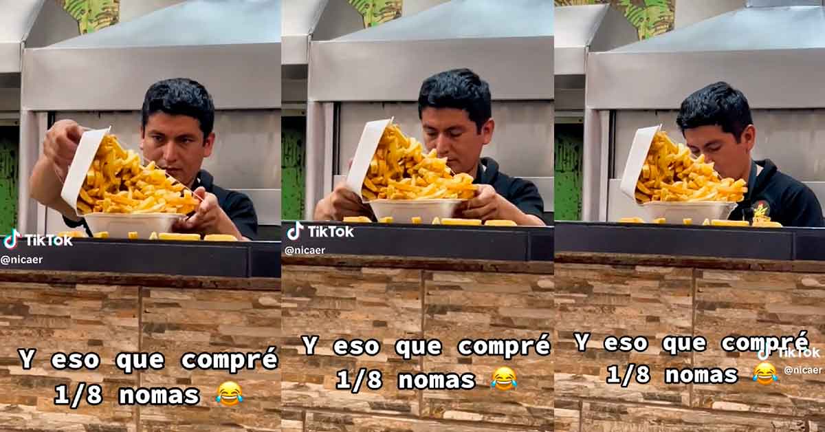 Dios Mío Como Es Posible Este Suceso Joven Compra 1 8 De Pollo A La