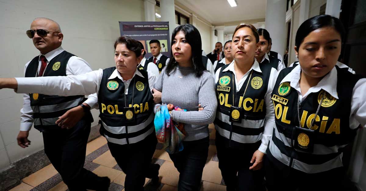 Betssy Chávez llegó a sede del Poder Judicial de Lima tras orden de ...