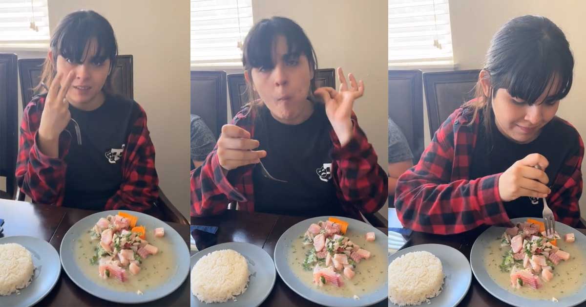 "La comida peruana es mejor": Chilena queda fascinada con el ceviche ...