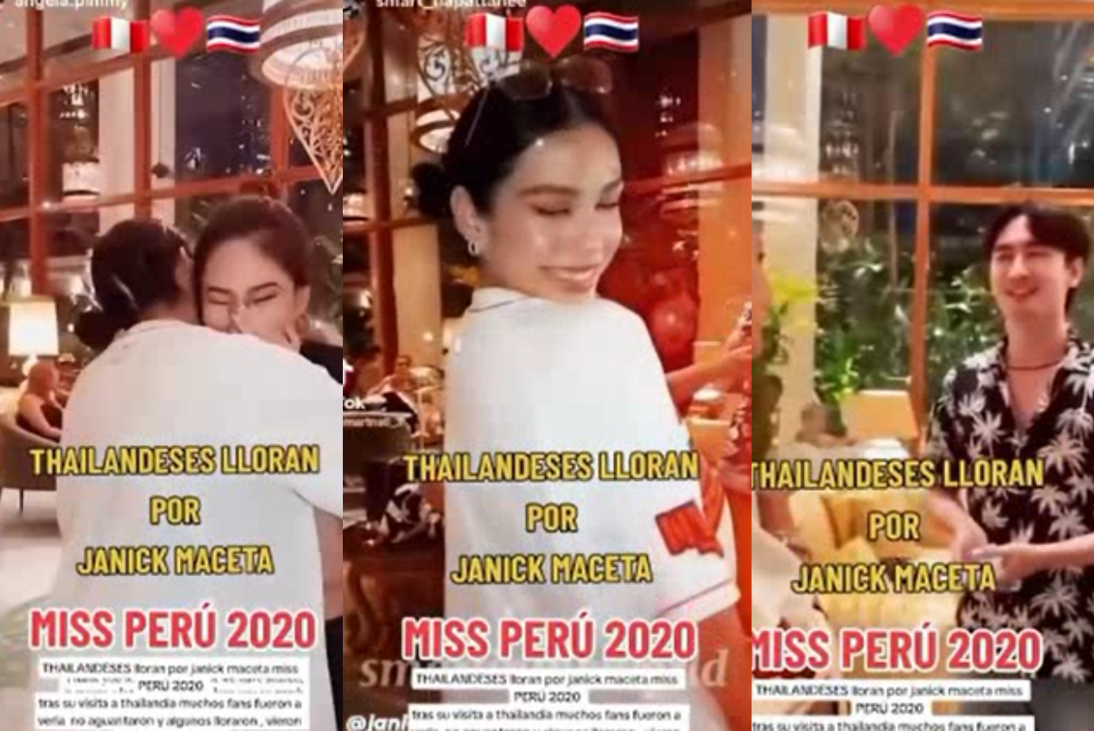 Janick Maceta causó furor en Tailandia y fanáticos se llevaron una gran ...