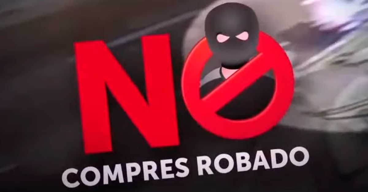 "No compres robado": Campaña de Exitosa busca crear conciencia para no ...