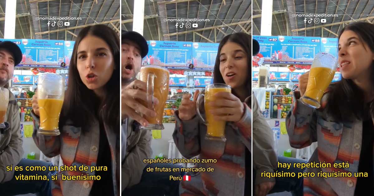 "Una ronda más": Españoles sorprendidos al probar jugo de fruta y tener ...