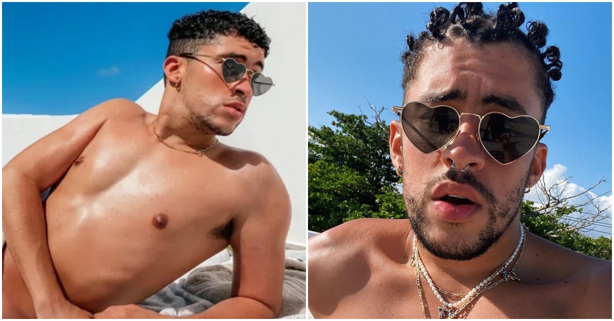 Bad Bunny revoluciona las redes al publicar una foto sin filtros que ...