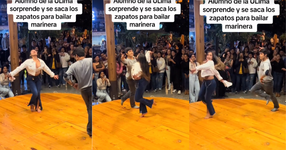 (Video) "Elegancia y sabor": Universitarios sorprenden bailando ...