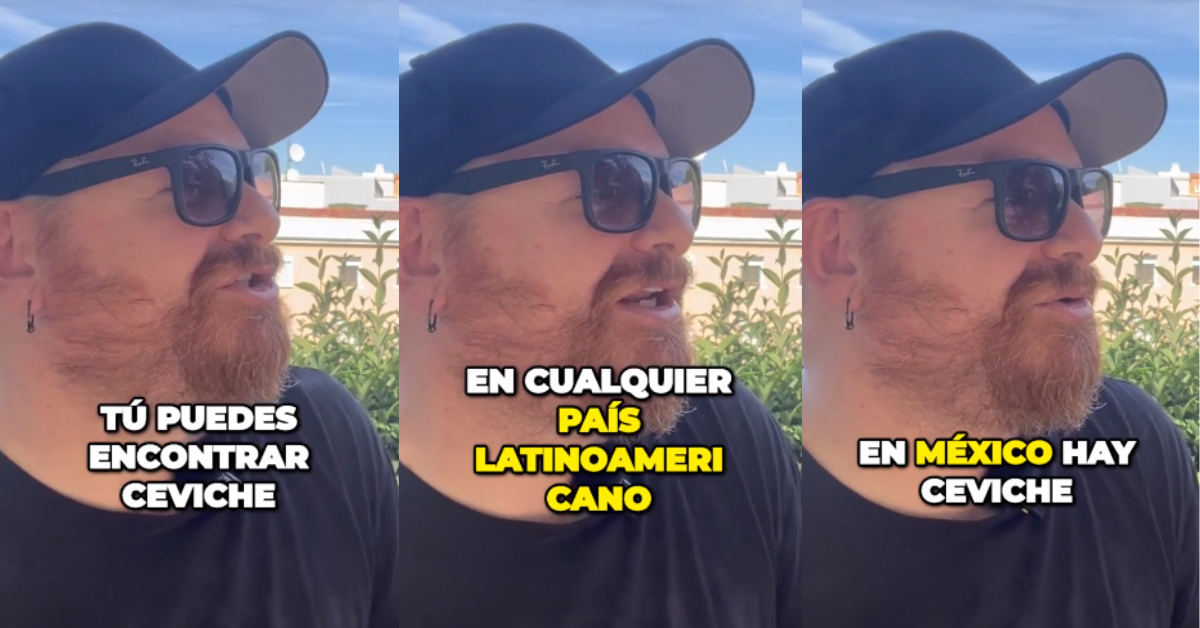 Influencer Jaime Ferraro afirma que el ceviche 'no es realmente peruano ...