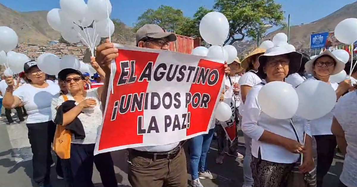El Agustino: Vecinos marcharon por principales calles pidiendo cese de ...