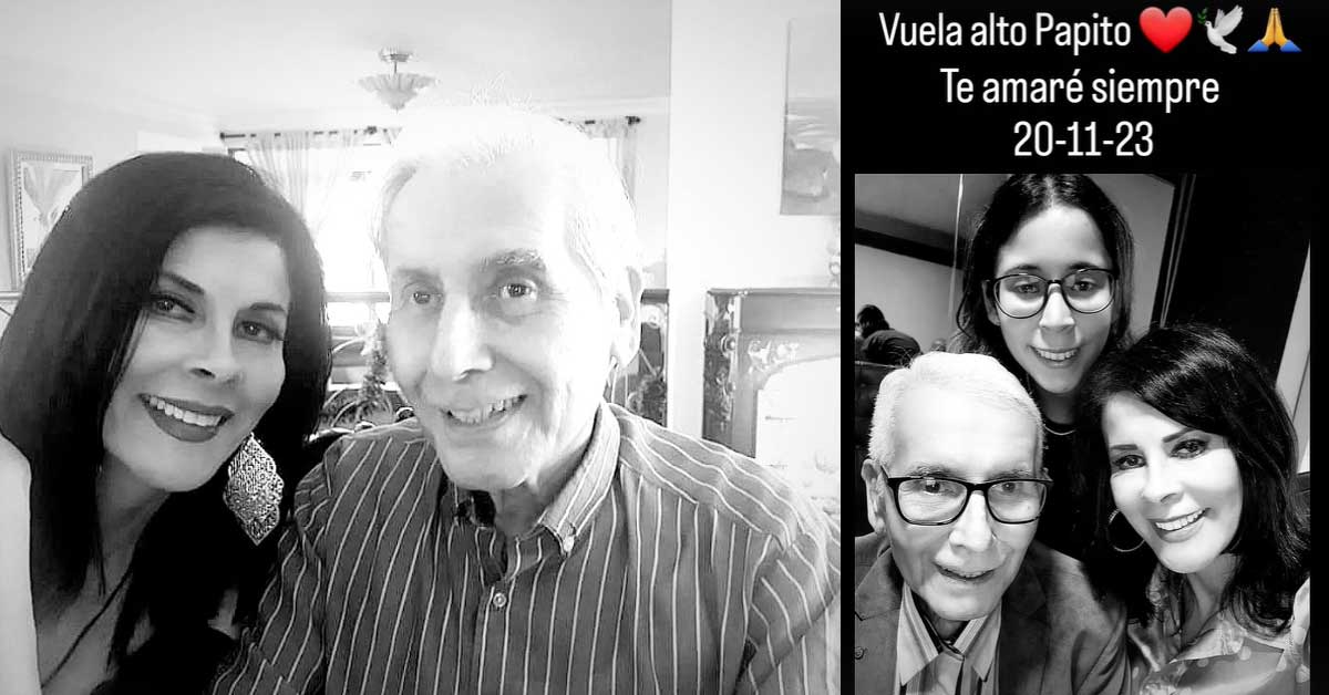Olga Zumarán se despide de su padre con sentido mensaje: "Siempre ...