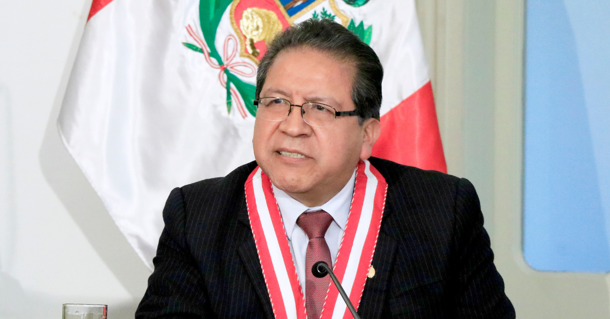 Pablo Sánchez asume como fiscal de la Nación tras suspensión de ...