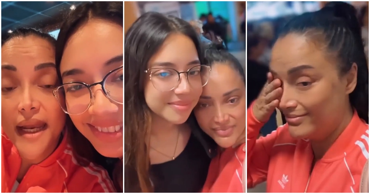 Mariella Zanetti se conmueve al despedirse de su hija que emigra: Las ...