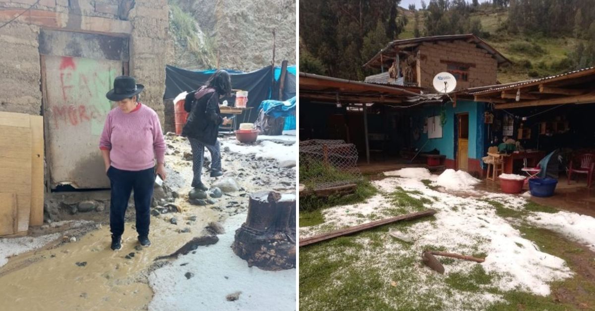 Áncash: ¡Alarmante! Caída de intensas lluvias en Cátac genera daños en ...