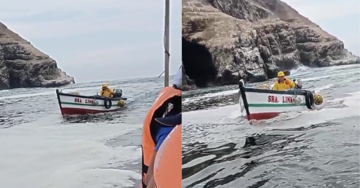 "Cerca de ti": Heladero sorprende al aparecer a bordo de un bote para ...