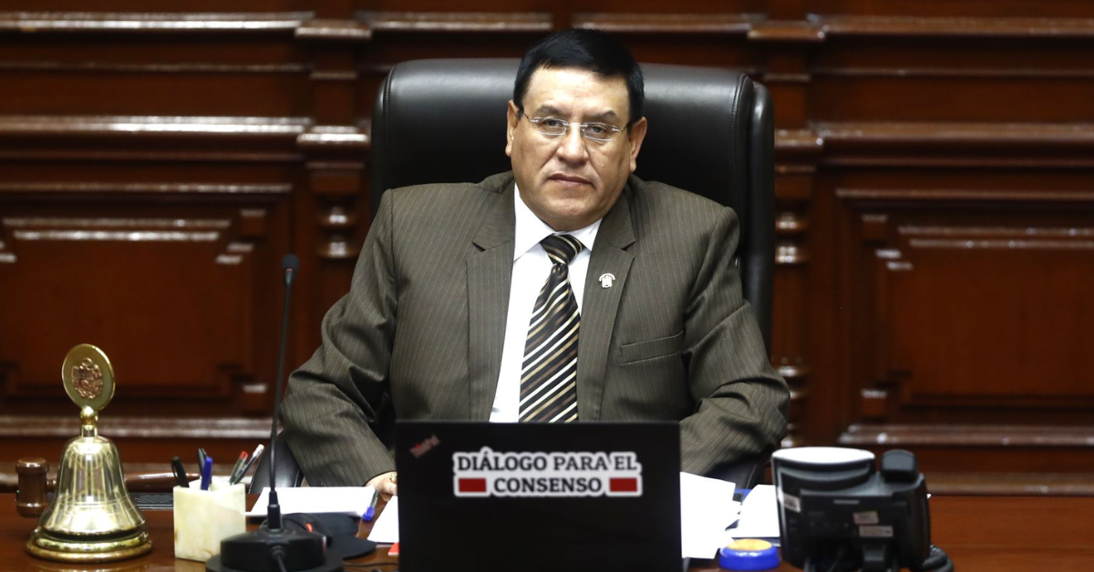 Alejandro Soto: Presidente del Congreso firma autógrafa que modifica ...