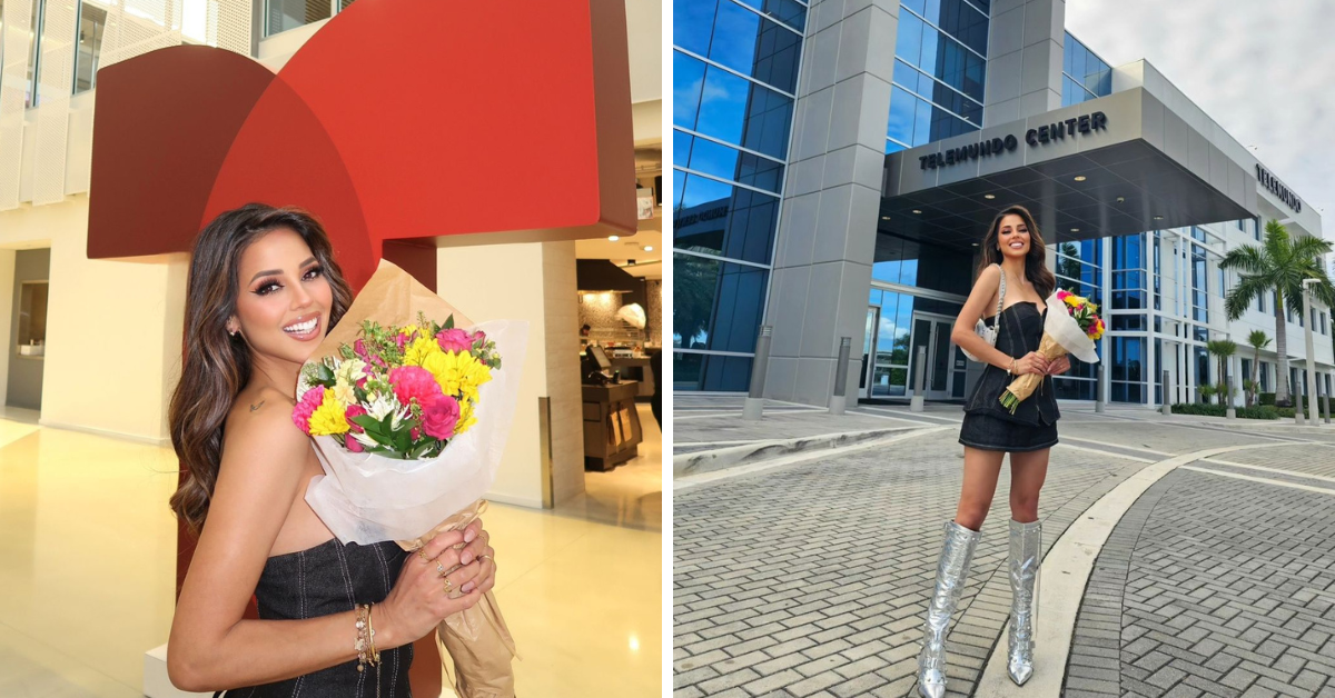Luciana Fuster: Telemundo sorprende a Miss Grand con regalo EN VIVO por ...