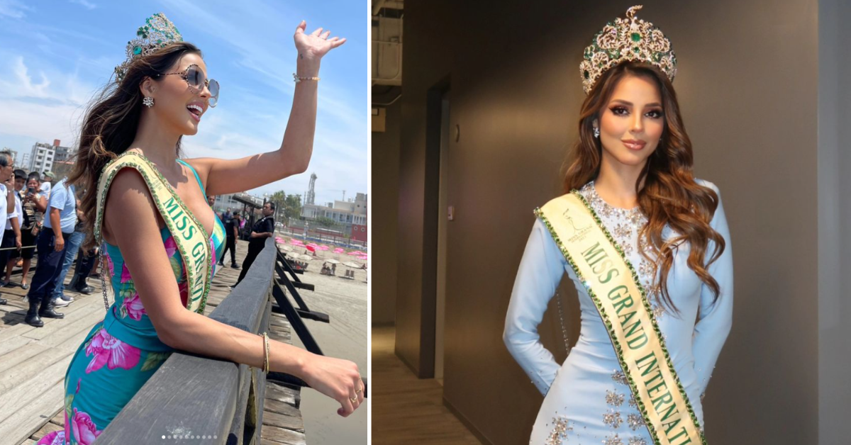 Luciana Fuster comprometida con su reinado: Modelo lleva alegría a los ...