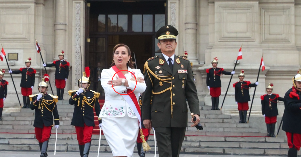 Dina Boluarte sabía que debía declarar su costoso reloj Rolex en ...
