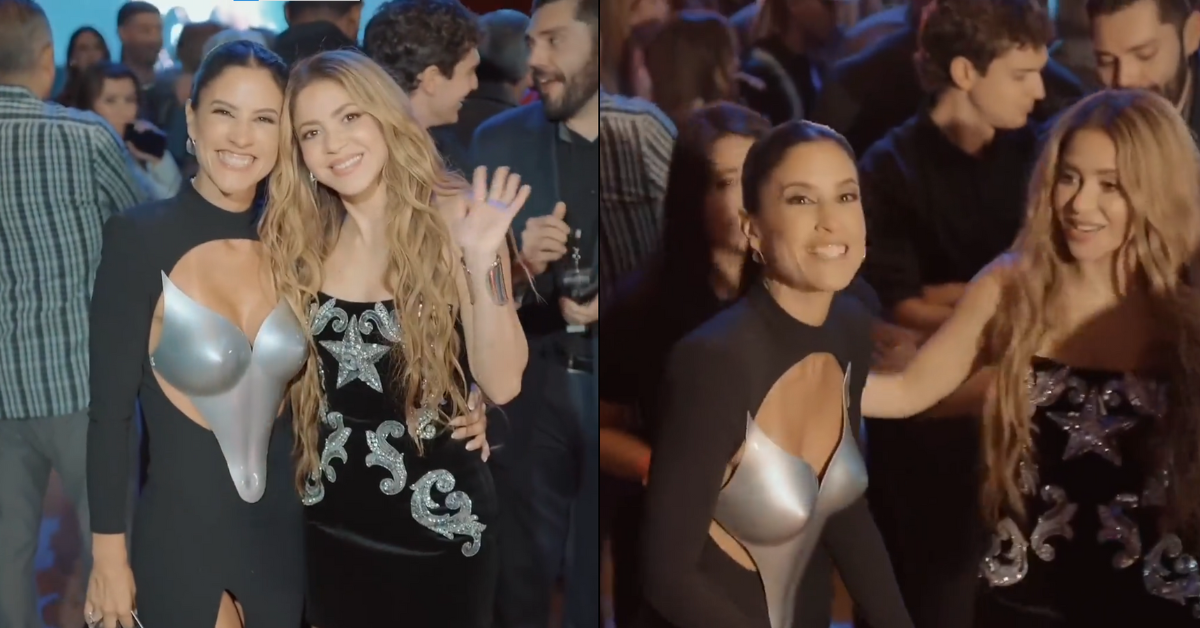 ¿Se viene colaboración? Maria Pía Copello posa con Shakira por lanzamiento de "Las mujeres ya no ...