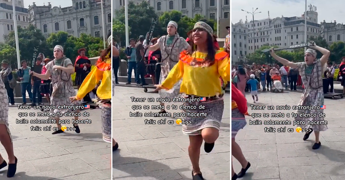 Extranjero aprende a bailar música de la selva por amor a peruana ...