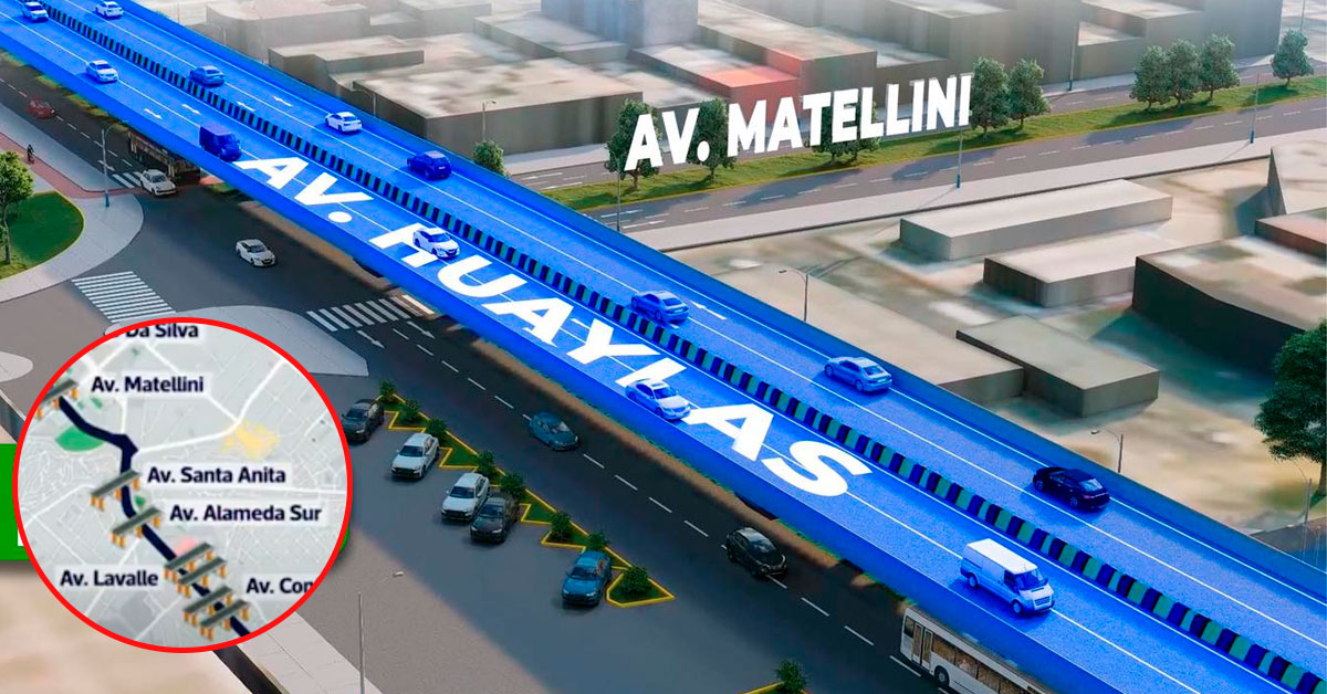 Megapuente de Av. Huaylas: Conoce AQUÍ la ruta que conectará distritos ...