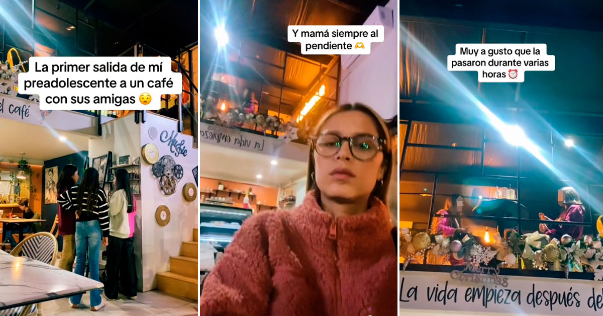 Madre Acompaña A Su Hija A Su Primera Salida Con Amigas Y Usuarios