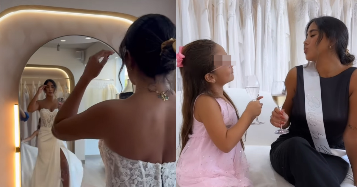 ¡Lista para la boda! Melissa Paredes acudió a probarse vestidos de ...