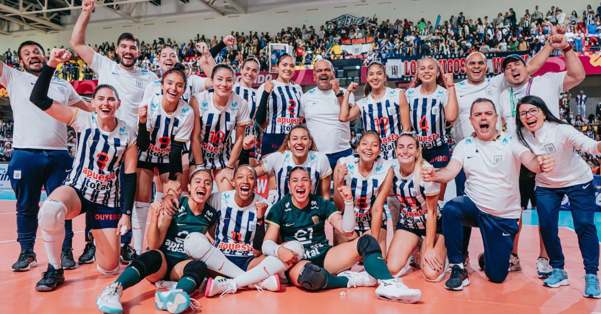¡Histórico! Alianza Lima se corona campeón de la Liga Nacional de Vóley ...