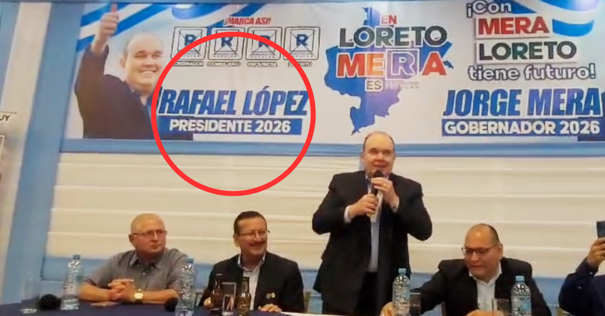 Rafael López Aliaga es presentado como candidato presidencial para el ...