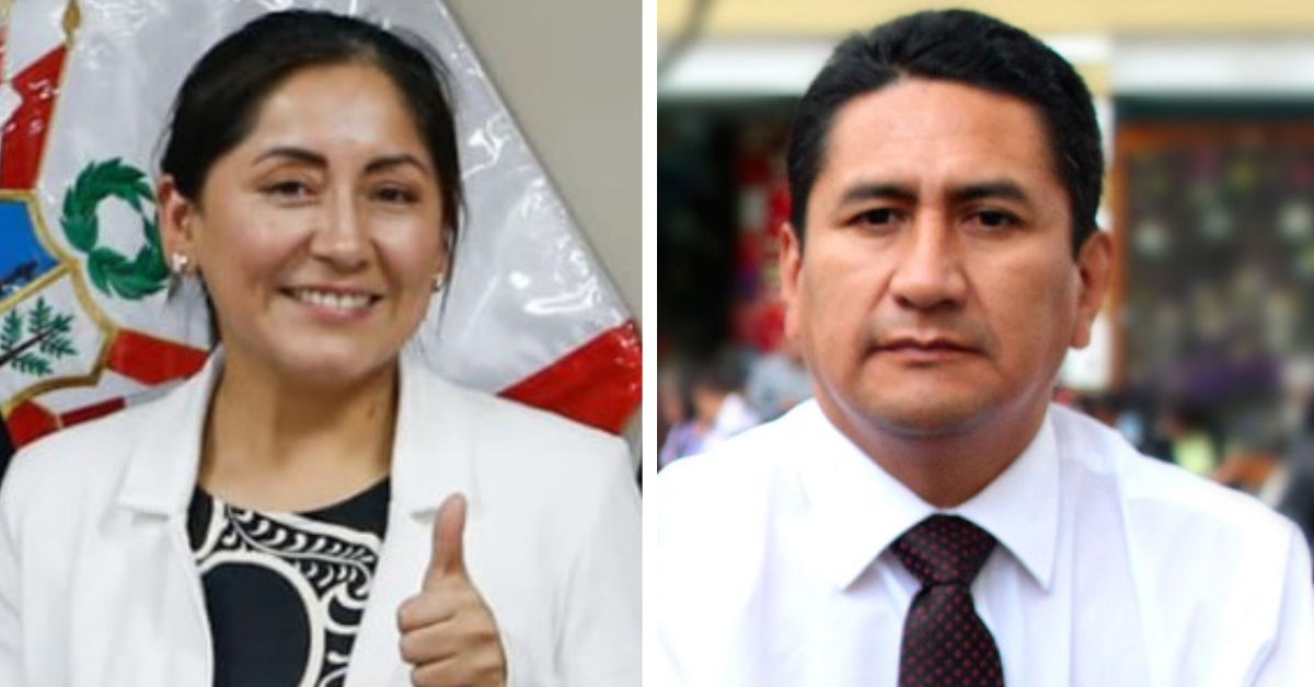 Vladimir Cerrón y Kelly Portalatino tenían una relación de militantes ...