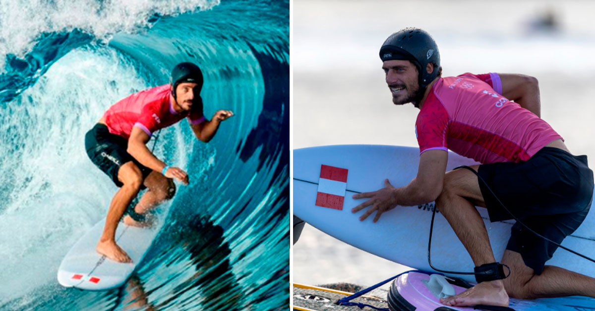 ¡Orgullo peruano! Alonso Correa clasificó a cuartos de final del surf ...