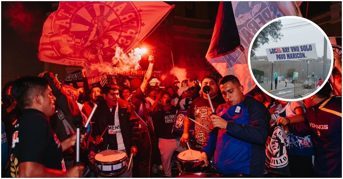 Hinchas de Alianza Lima dejan provocador cartel en el Nacional previo ...